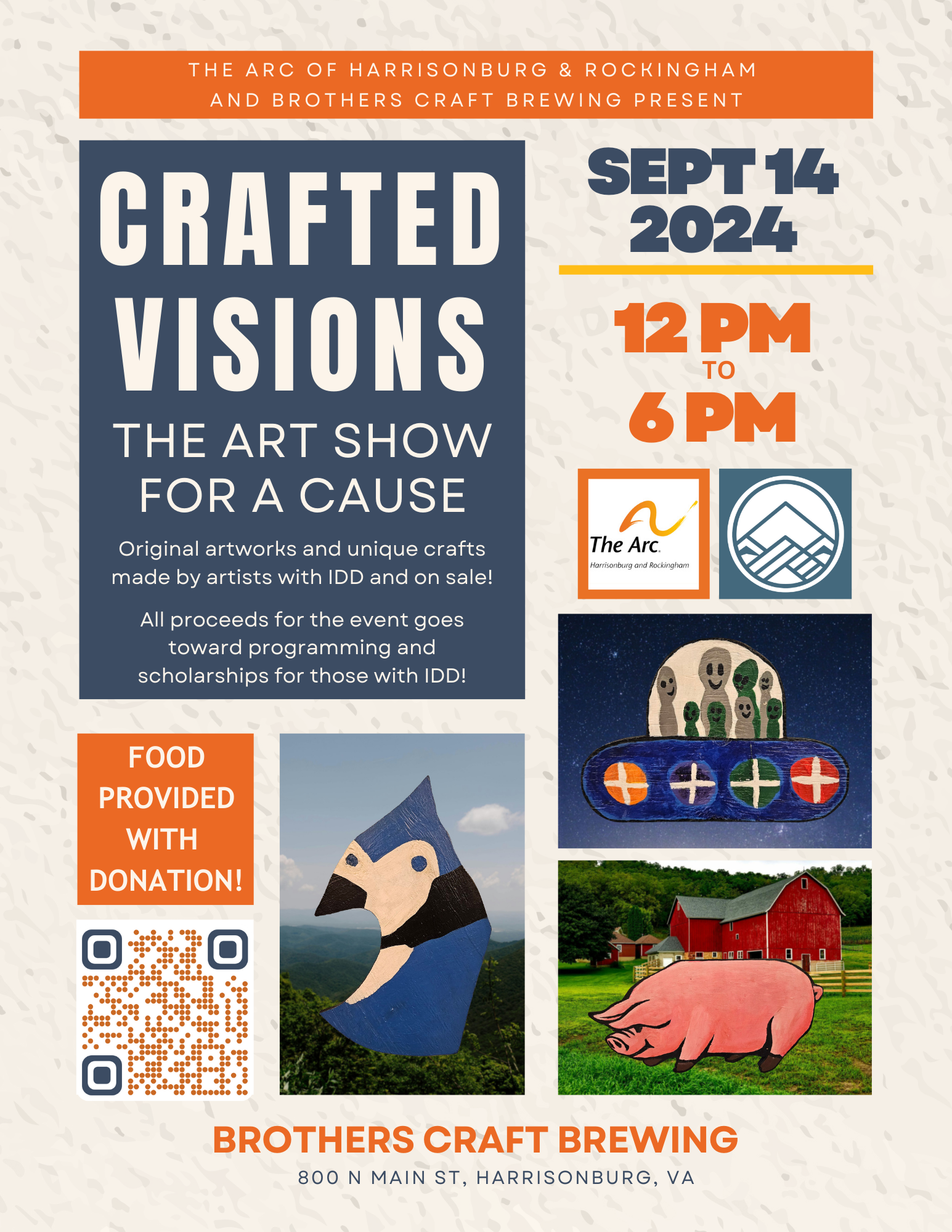 Crafted Visions: The Art Show for a Cause – The Arc of HR